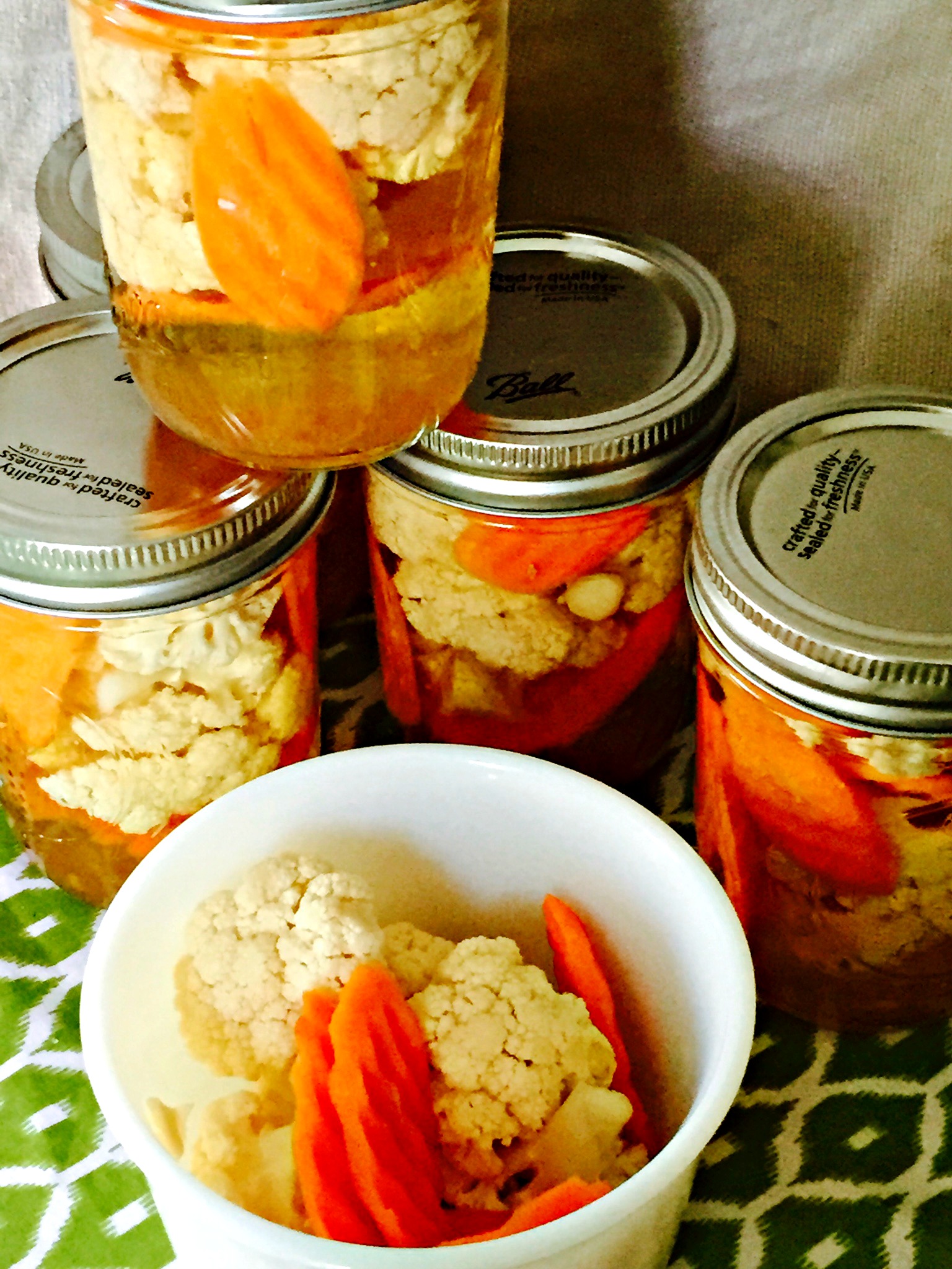 Pickled Cauliflower & Carrots - Farmhouse 1820